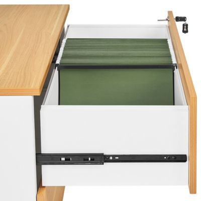 Maple Wood 2 Drawer File Cabinet HON® 10500 Series Two Drawer Lateral