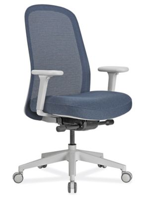 Uline Modern Mesh Chair Navy