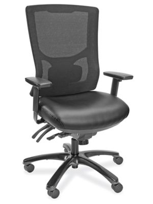 24 7 Mesh Chair Standard Vinyl H 11058BL Uline