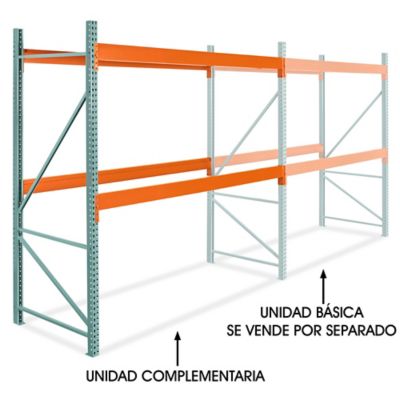 Unidad Complementaria de Racks de Uso Pesado para Tarimas - 120 x 48 x ...