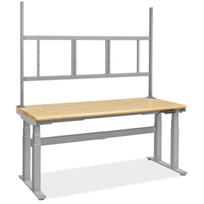 Electric Adjustable Height Workstation - 72 x 30" H-11679 - Uline