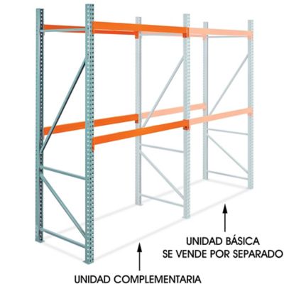 Unidad Complementaria de Racks para Tarimas - 72 x 42 x 120" H-11859 ...
