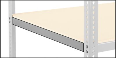 Outside Shelf Support for Wide Span Storage Racks - 18" H-1527-BM18 - Uline