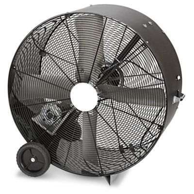 Portable Power Plus Drum Fan - 36" H-1576 - Uline