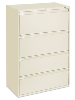 Lateral File Cabinet 36 Wide 4 Drawer H 2169 Uline