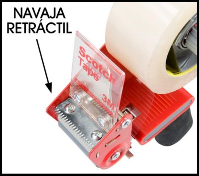 3M ST-181 Despachador de Cinta Adhesiva con Asa de Pistola y Navaja ...