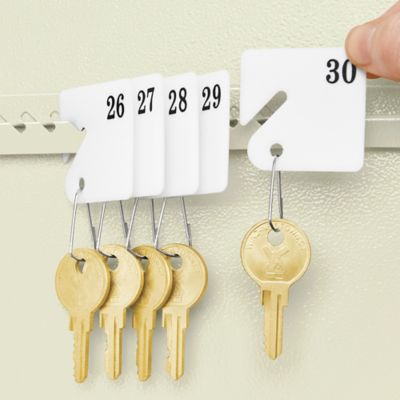 Numbered Slotted Key Tags For Cabinets | Cabinets Matttroy