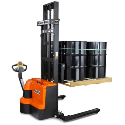 Fully Powered Stacker - 125" Lift H-3937 - Uline