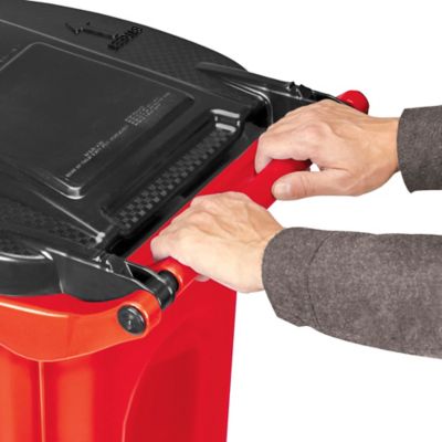 Bote De Basura Uline Con Ruedas Cubo De Basura Con Ruedas Uline Bote
