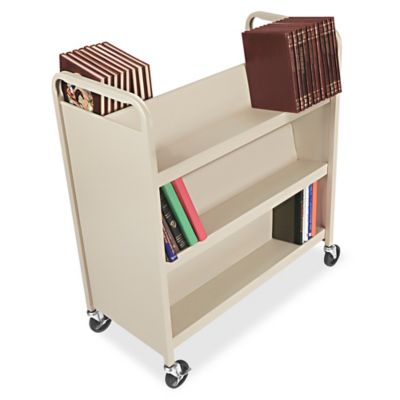 Metal Library Cart
