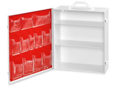 Uline First Aid Cabinet 3 Shelf