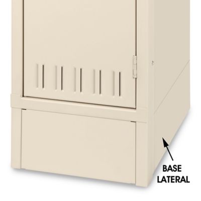 Placa para Base de Locker Industrial - Lateral, Profundidad de 12 ...