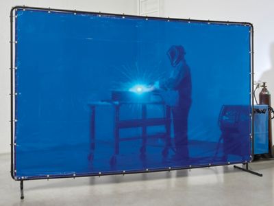 Welding Screens Shields Welding Screens Curtain, Silicone Coated Fire