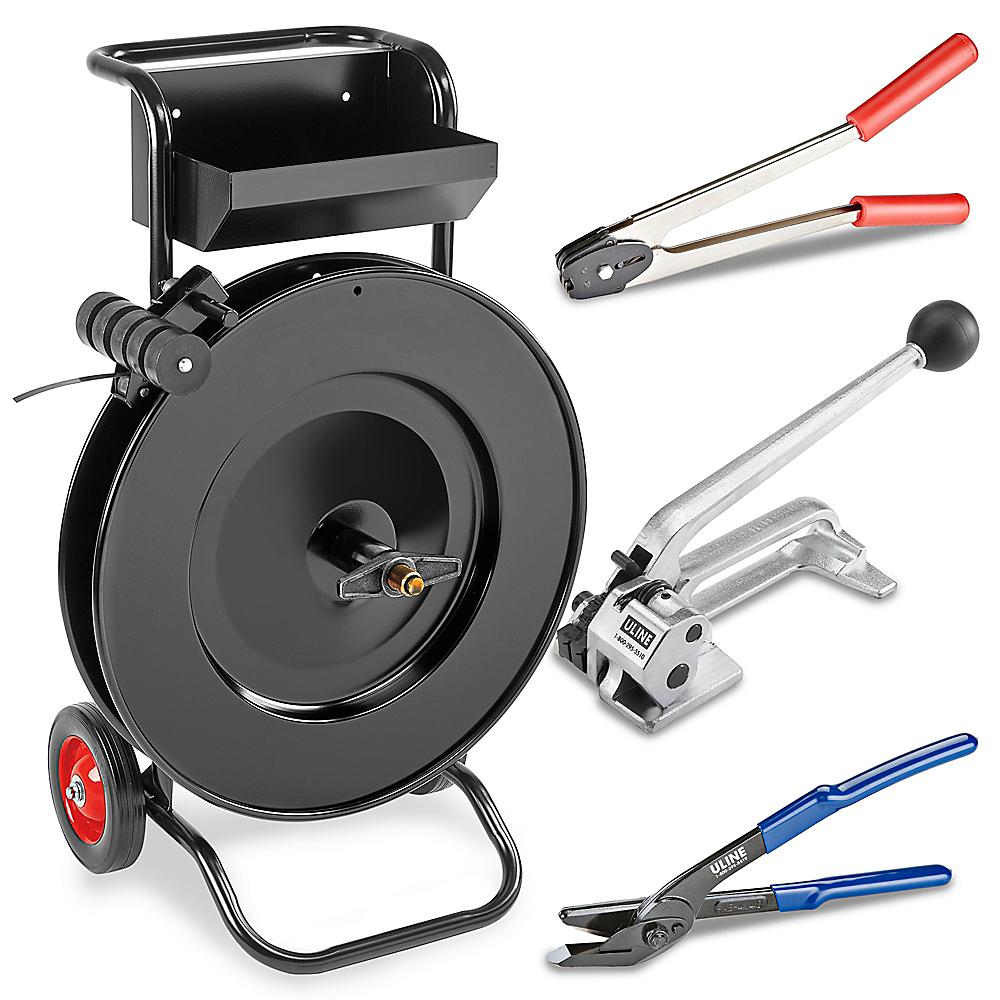Steel Strapping Tools and Cart Offer - 5/8 Steel Strapping Tools and Cart Offer - 5/8