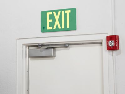 Exit Signs Door