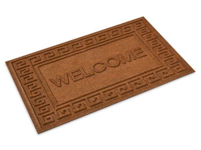Welcome Mat - 2 x 3', Brown H-6564BR - Uline