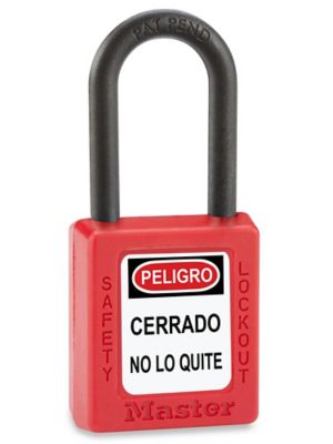 Candado Dieléctrico de Bloqueo - Llaves Diferentes H-6652 - ULINE