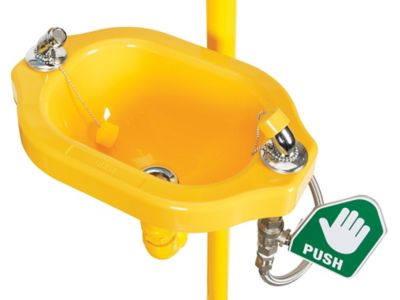 Eye Was Station CGOLDENWALL Emergency Shower Eyewash Station ...