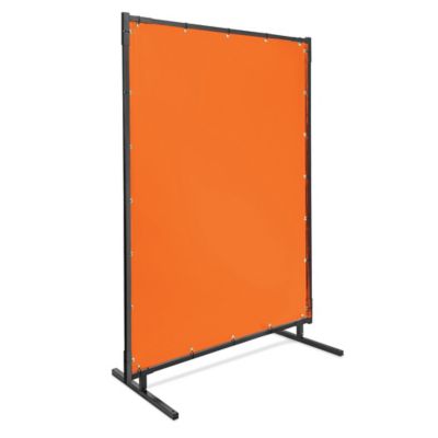 Welding Screen - 6 x 4', Orange H-6699O-S1 - Uline