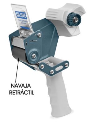 Uline Despachador de Seguridad con Navaja Retráctil para Cinta Adhesiva ...