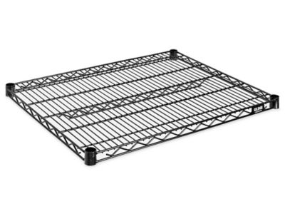 Additional Black Wire Shelves 30 X 24 H 7475bl Uline
