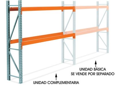 Unidad Complementaria de Racks para Tarimas - 108 x 24 x 96", 274 x 61 ...