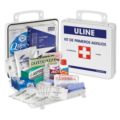 Uline Kit de Primeros Auxilios - 50 Personas H-8830 - Uline