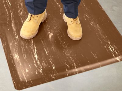 Marble Mat - 1/2" thick, 4 x 6', Walnut H-892WAL - Uline