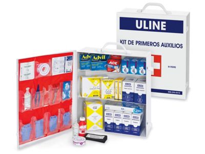 Uline Kit de Primeros Auxilios - México, 100 Personas H-9590-S1 - Uline