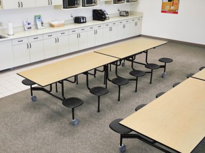 School Circle Lunch Table