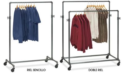 Racks para Ropa Industriales, Racks para Ropa Estilo Tubería en ...