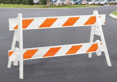 A-Frame Barricades, A-Frame Traffic Barricades in Stock - ULINE