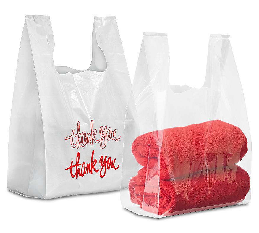 Super Tough T-Shirt Bags in Stock - ULINE Super Tough T-Shirt Bags in Stock - ULINE