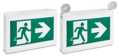 Running Man Exit Signs in Stock - ULINE
