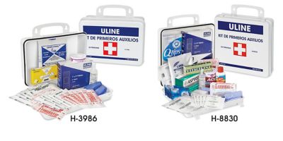 Uline Kits de Primeros Auxilios en Existencia - ULINE
