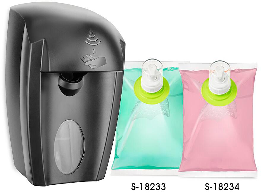 Uline Foaming Soap Automatic Dispensers in Stock - ULINE Uline Foaming Soap Automatic Dispensers in Stock - ULINE