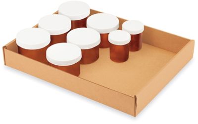 Cardboard Trays, Corrugated Trays, Kraft Shipping Trays in Stock - ULINE