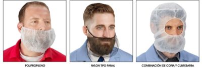 Cubrebarbas, Cubrebarbas, Cubrebarbas en Existencia - ULINE