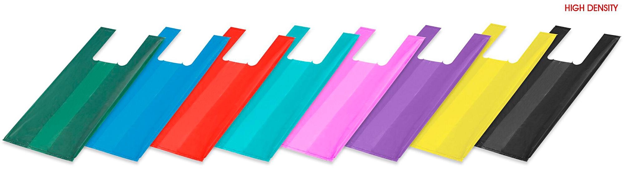 Colored T Shirt Bags, Colored T Shirt Bag in Stock - ULINE Colored T Shirt Bags, Colored T Shirt Bag in Stock - ULINE
