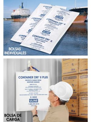 Container Dri® II Desecantes en Existencia - ULINE