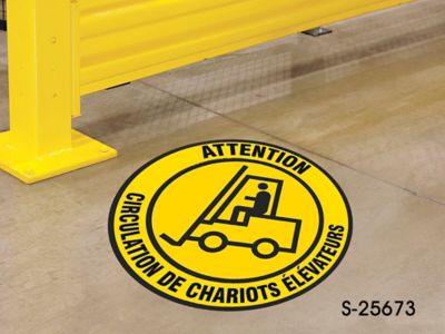 Floor Signs, Floor Safety Signs, Anti-Slip Floor Signs in Stock - ULINE.ca