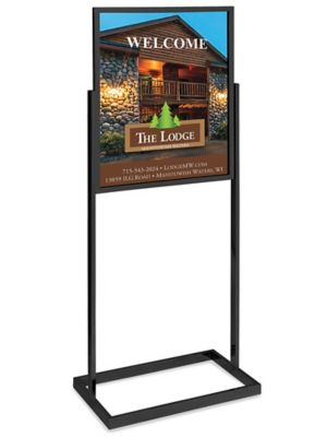 Standing Sign, Floor Standing Sign Holders in Stock - ULINE
