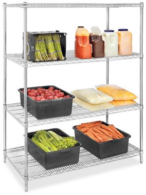 Epoxy Wire Shelving in Stock - ULINE