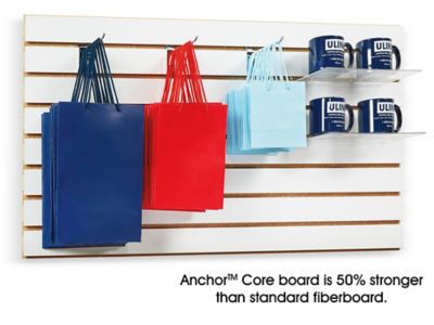 Slatwall Quarter Panels in Stock - ULINE