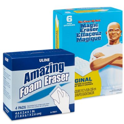 Magic Erasers, Foam Erasers in Stock - ULINE.ca