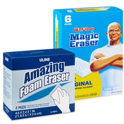 Magic Erasers, Foam Erasers in Stock - ULINE