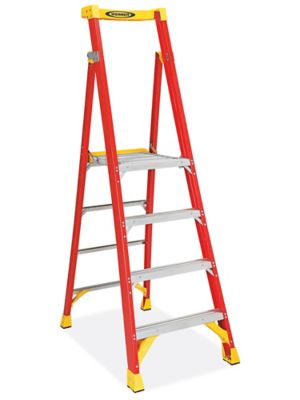 Fiberglass Podium Ladders in Stock - Uline.ca