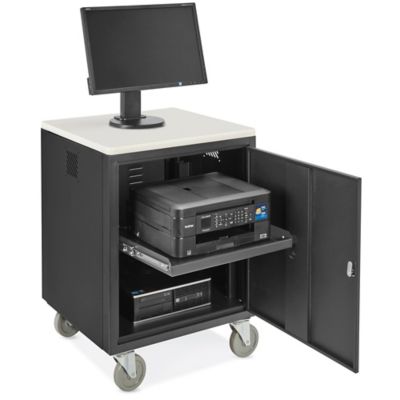 Locking Projector Carts, Mobile AV Cabinets in Stock - Uline.ca