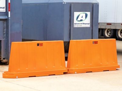 Stackable Traffic Barriers, Stackable Road Barriers in Stock - ULINE