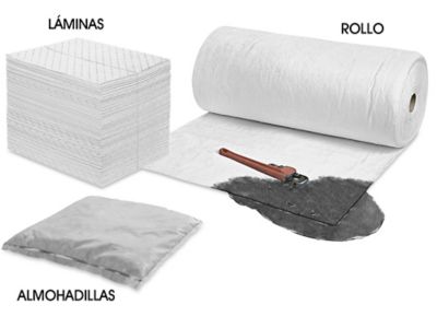 Absorbentes Solo para Aceite, Almohadillas Absorbentes para Aceite en ...